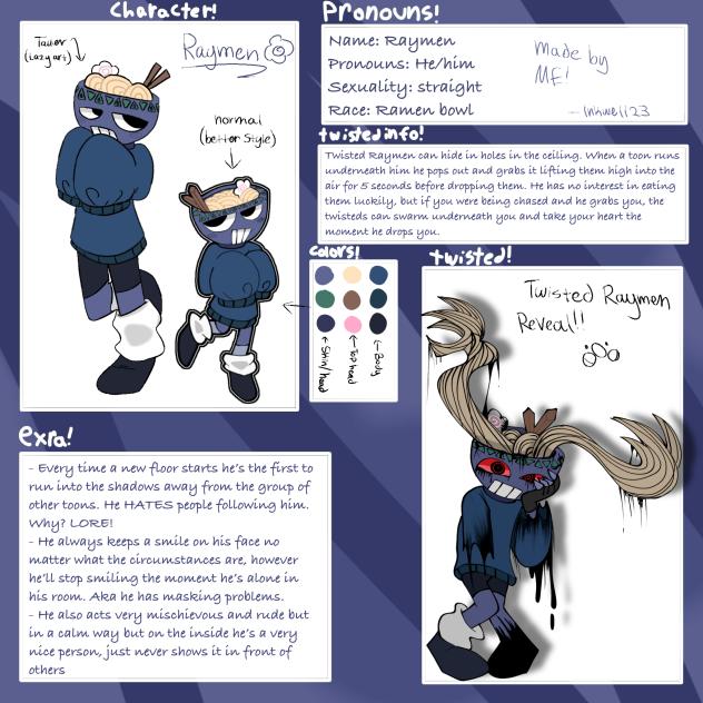 🍜About Raymen!🍥 - ibisPaint