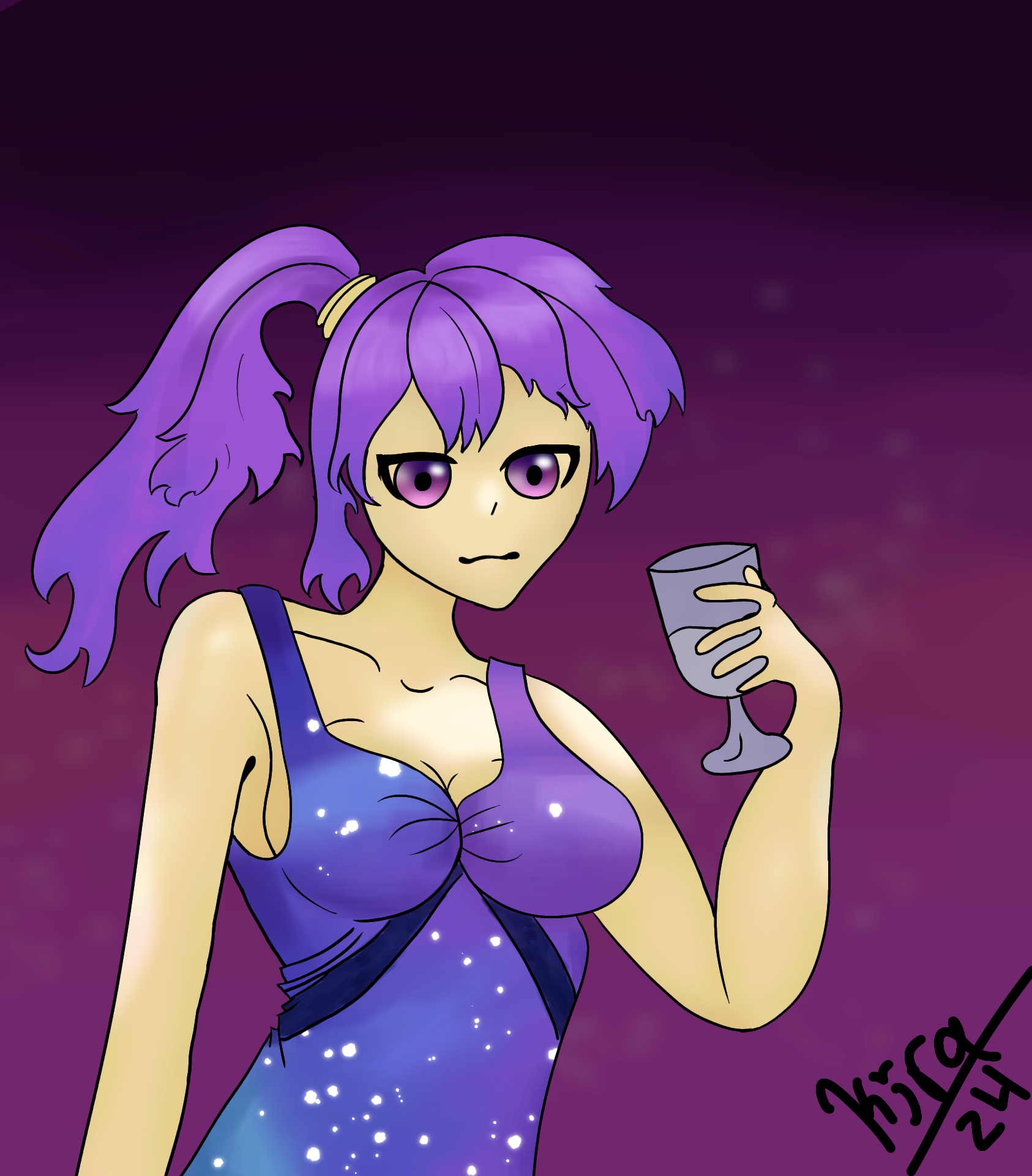 ''care for a drink'' - ibisPaint