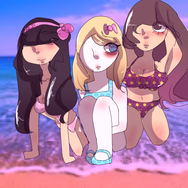 Beach models - ibisPaint