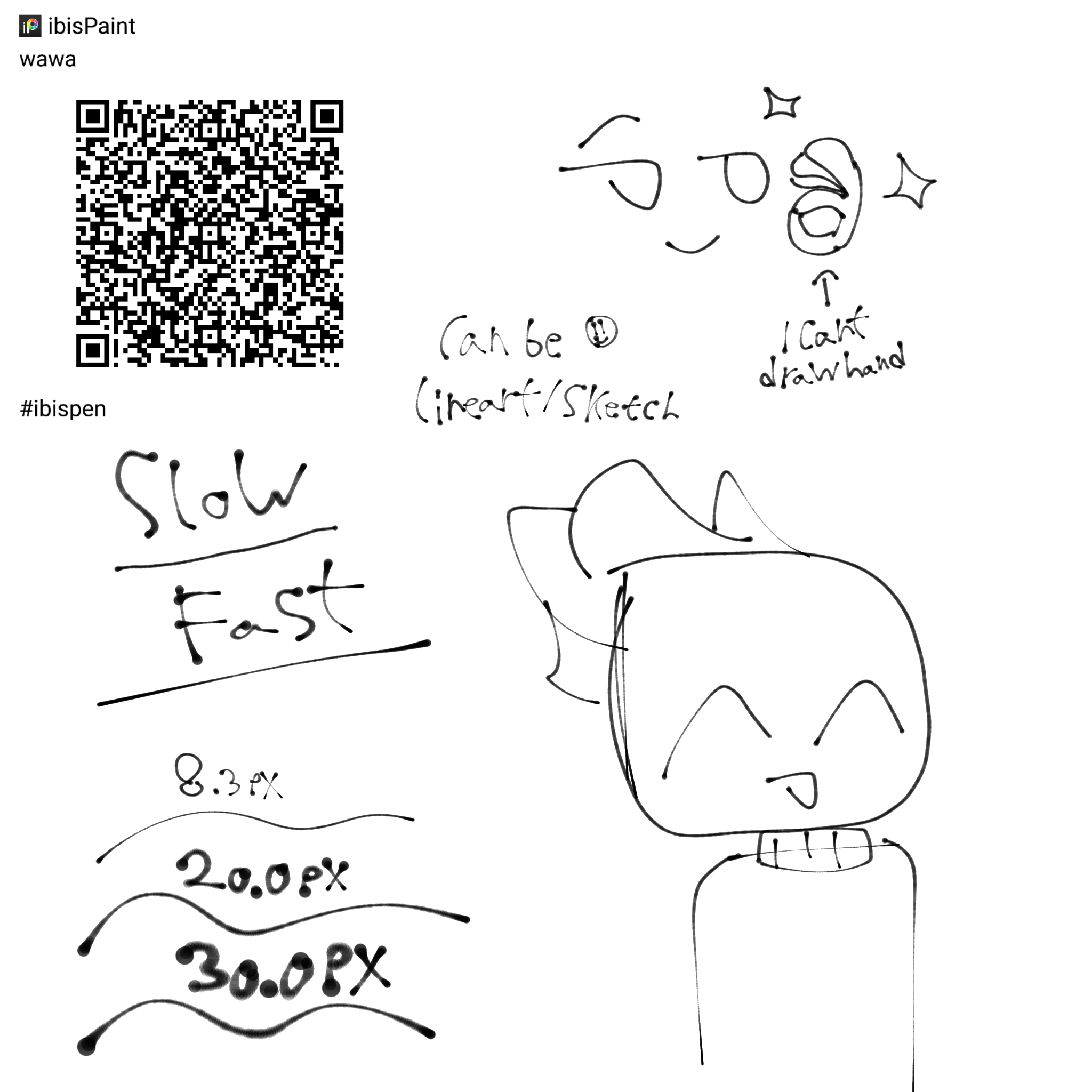 wawa pen - ibisPaint