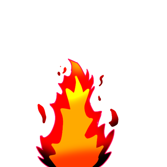 crappy fire animation - ibisPaint