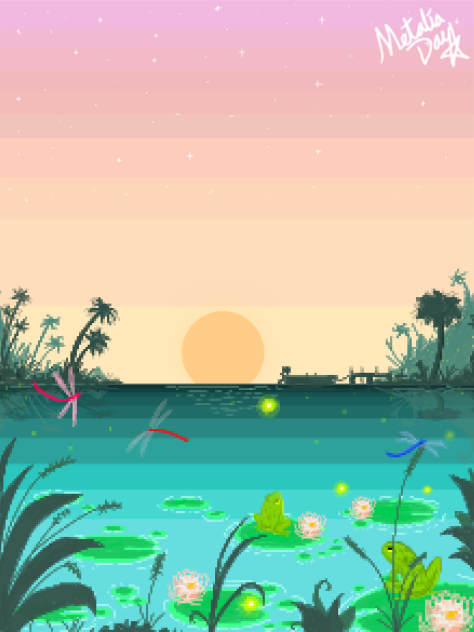 Pixel Swamp - ibisPaint