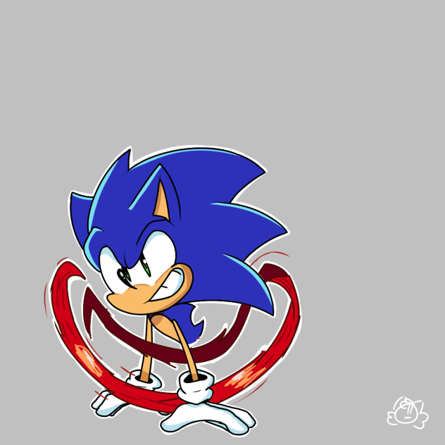 gotta go fast - ibisPaint