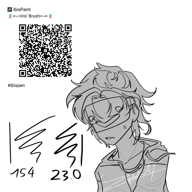 Lineart Brush - ibisPaint