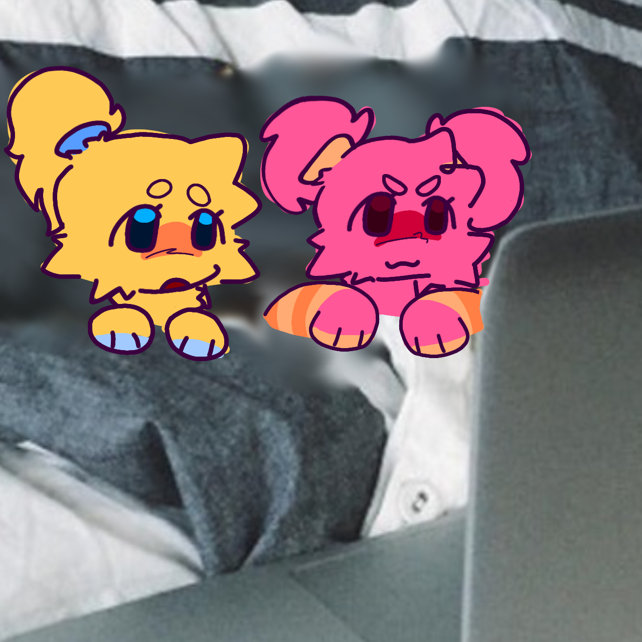 pompom and hoola - ibisPaint