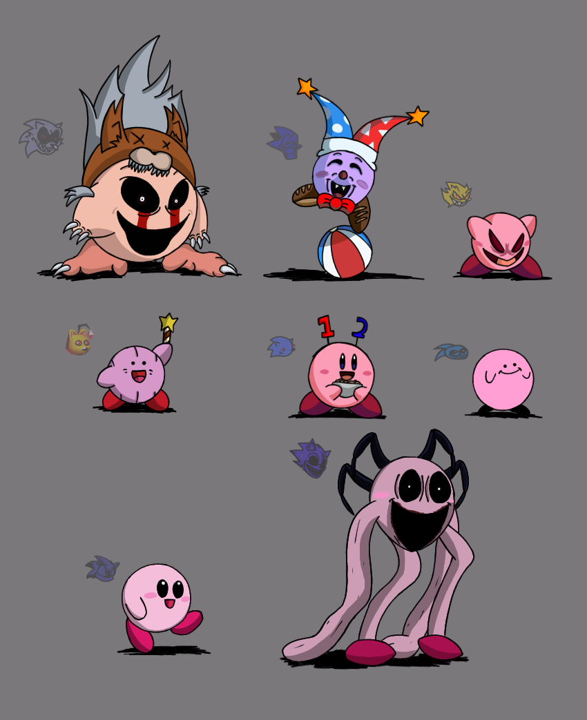 FNF Kirby Mix Sound Test - ibisPaint