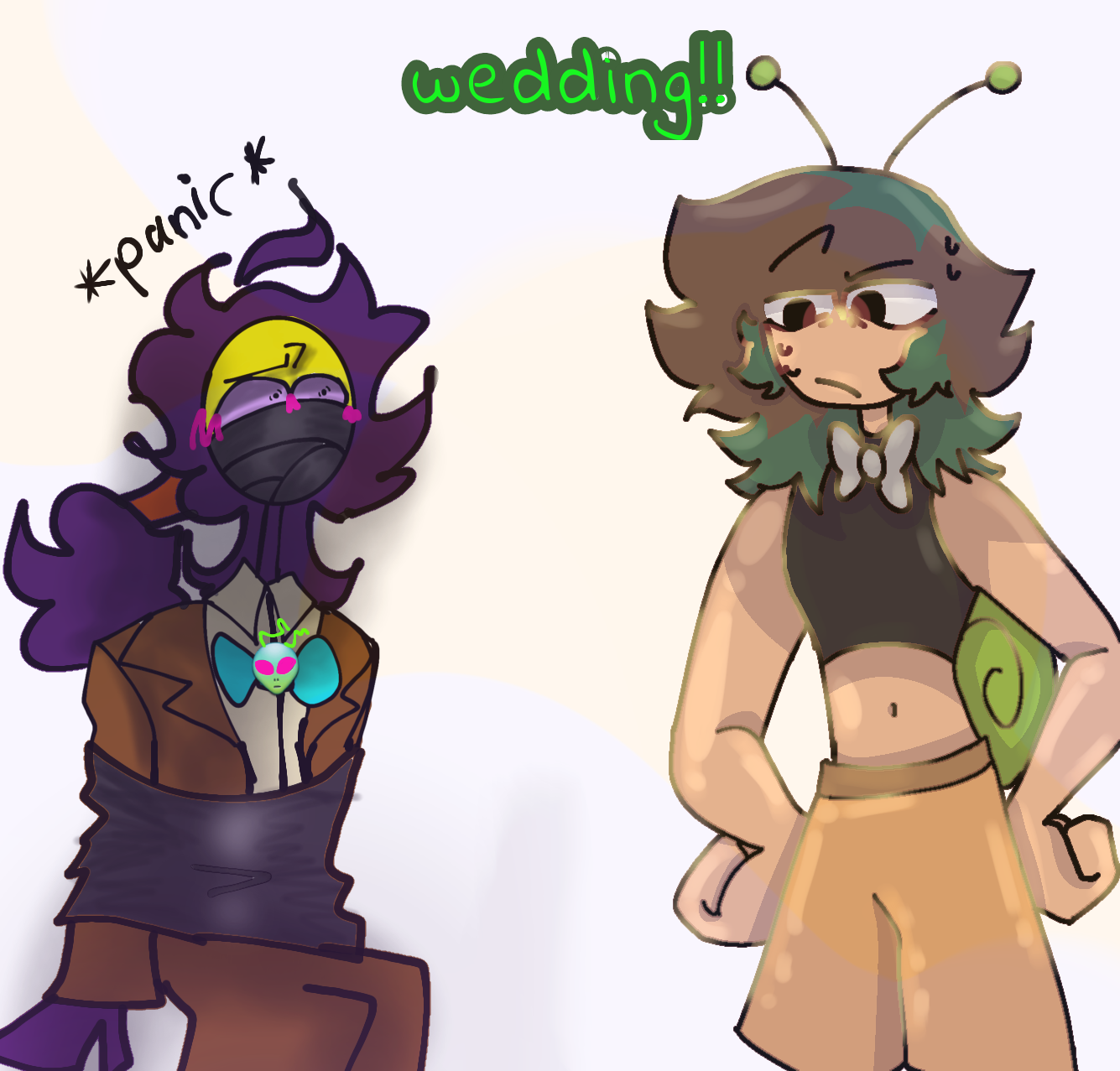 Aroace panik - ibisPaint