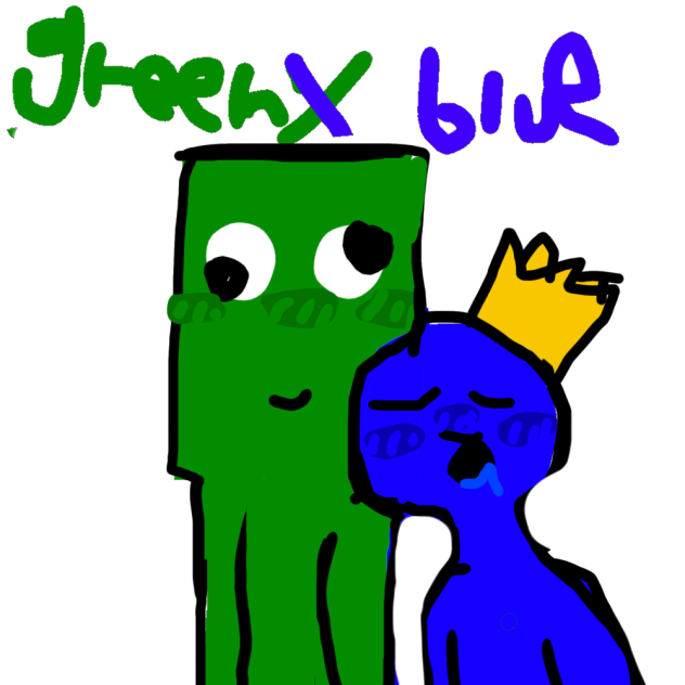 Green X Blue - ibisPaint