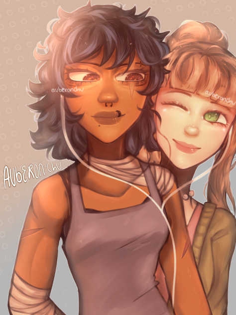 Yuna & Ophelia - ibisPaint