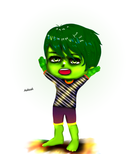 Mini Hulk - ibisPaint