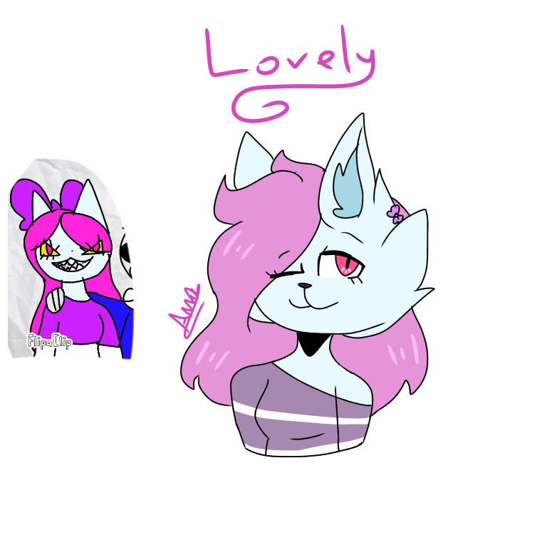 Redisening sans fangirls part 1 (Lovely) - ibisPaint