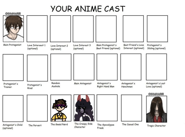 Anime Cast Collab - ibisPaint