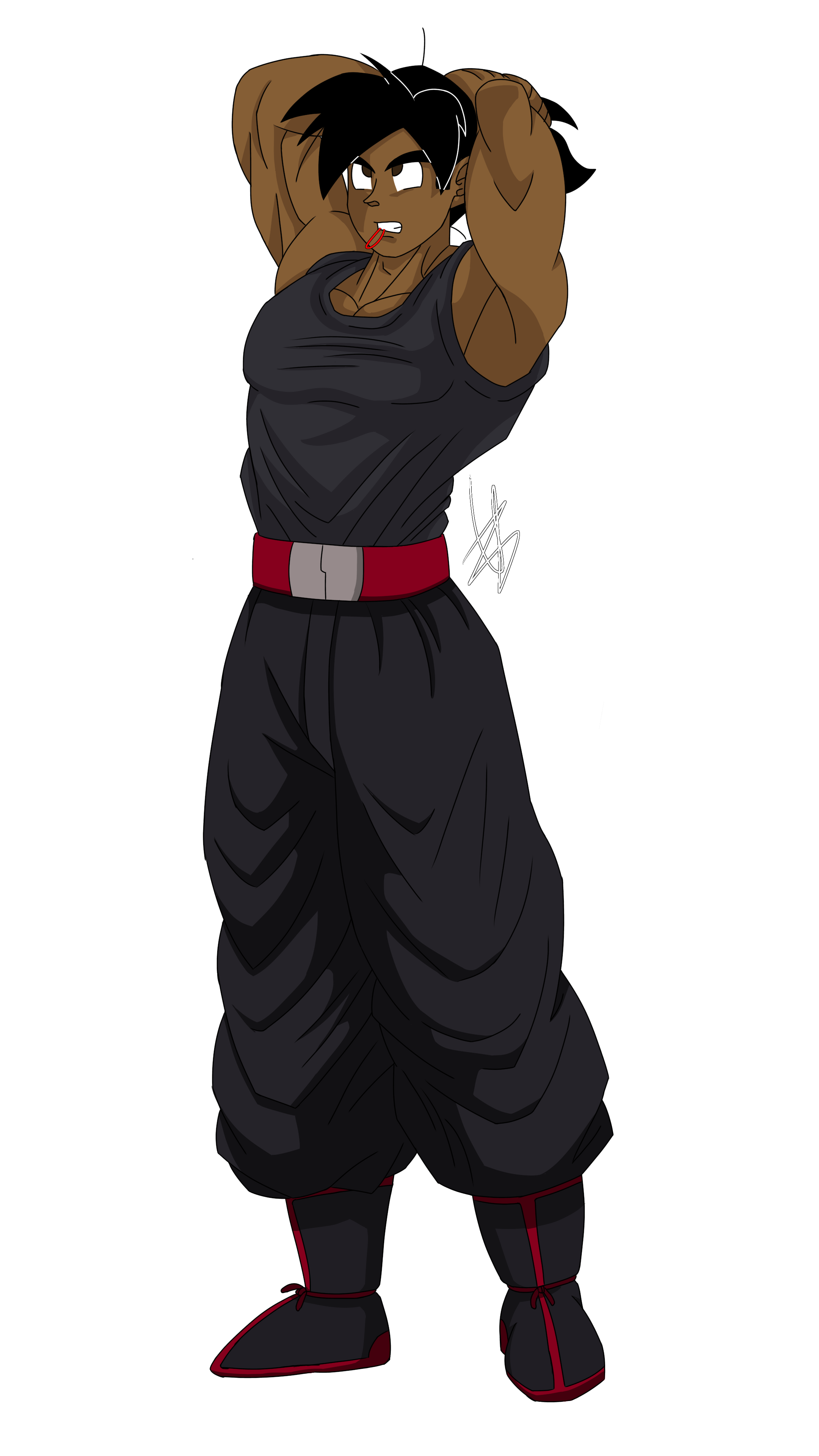 Making a chongo - ibisPaint