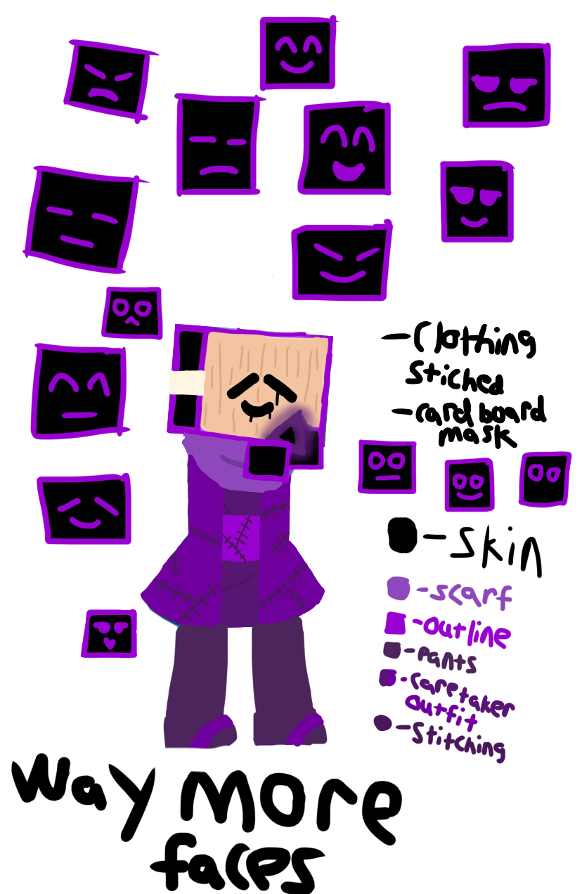 Void and her emotions - ibisPaint