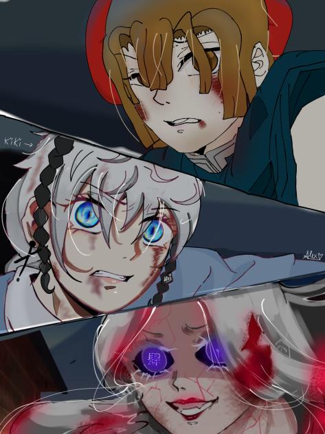 2 Slayers 1 Demon collab - ibisPaint