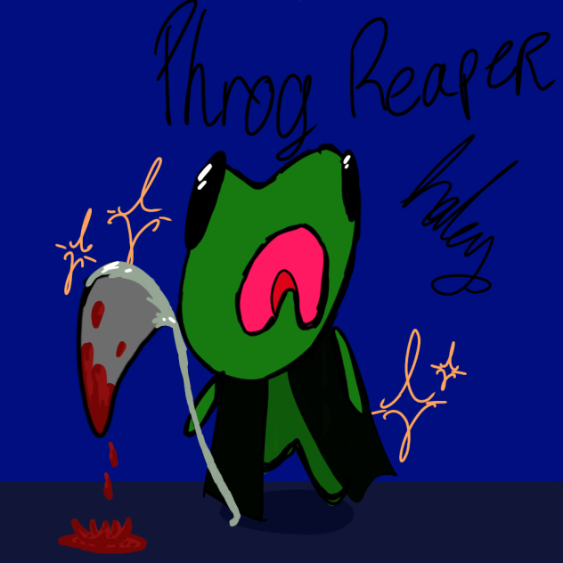 Frog reaper - ibisPaint