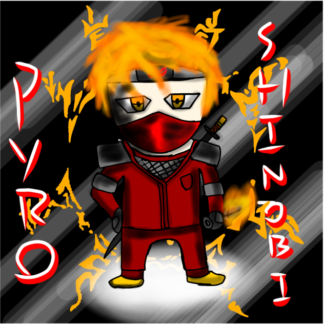 Pyro Shinobi - ibisPaint