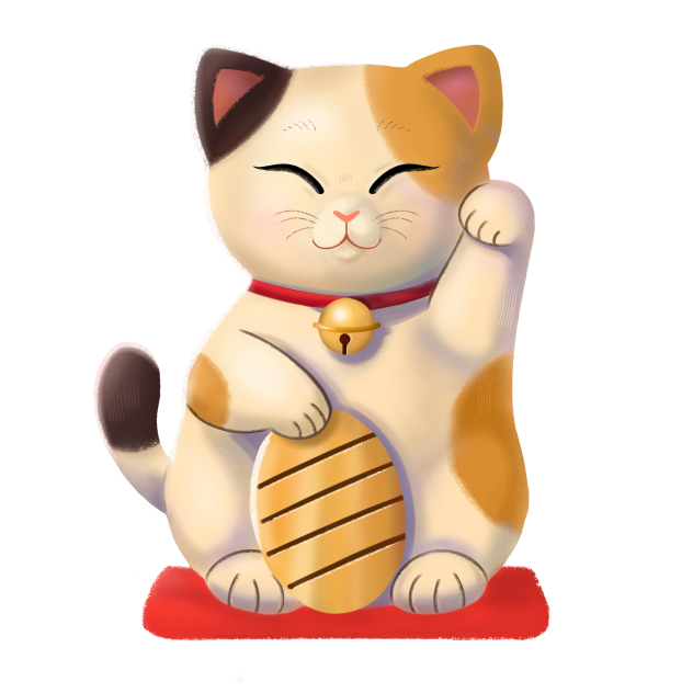 Fortune Cat - ibisPaint