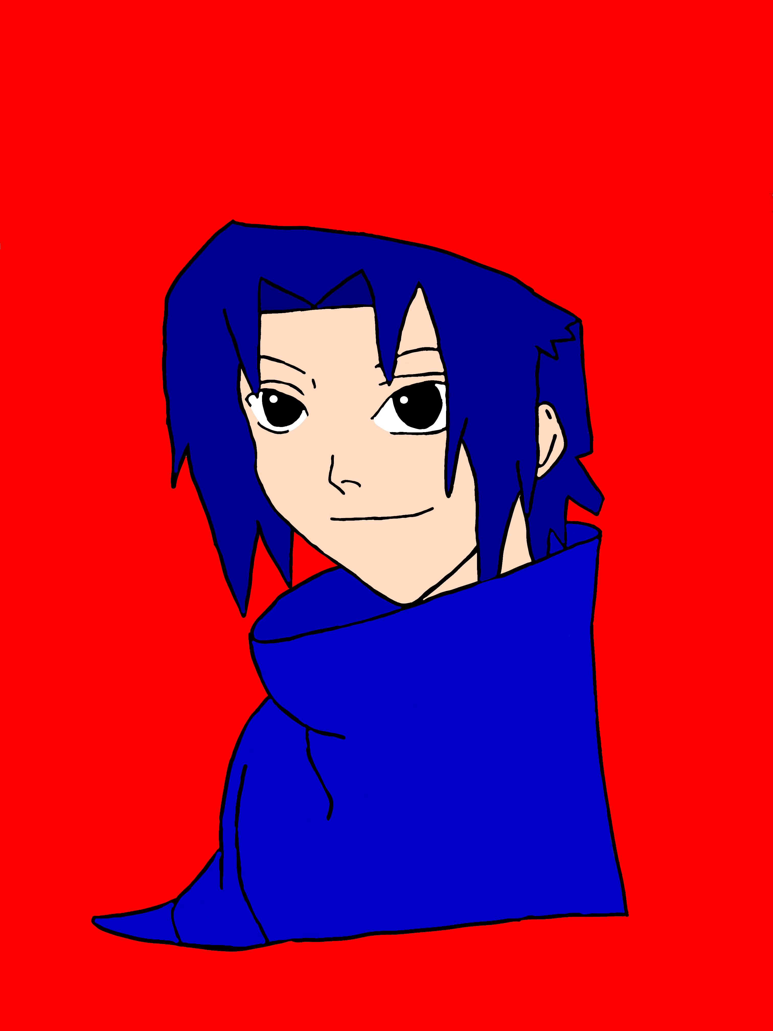 sasuke uchiha - ibisPaint