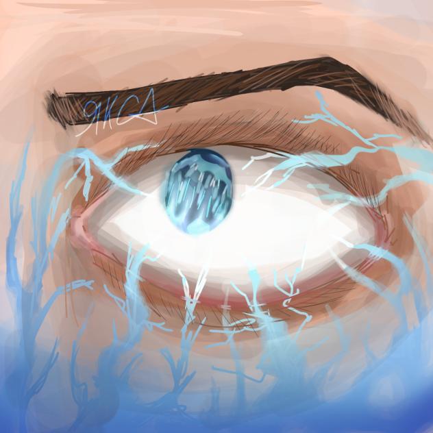 His power, devouring him - ibisPaint