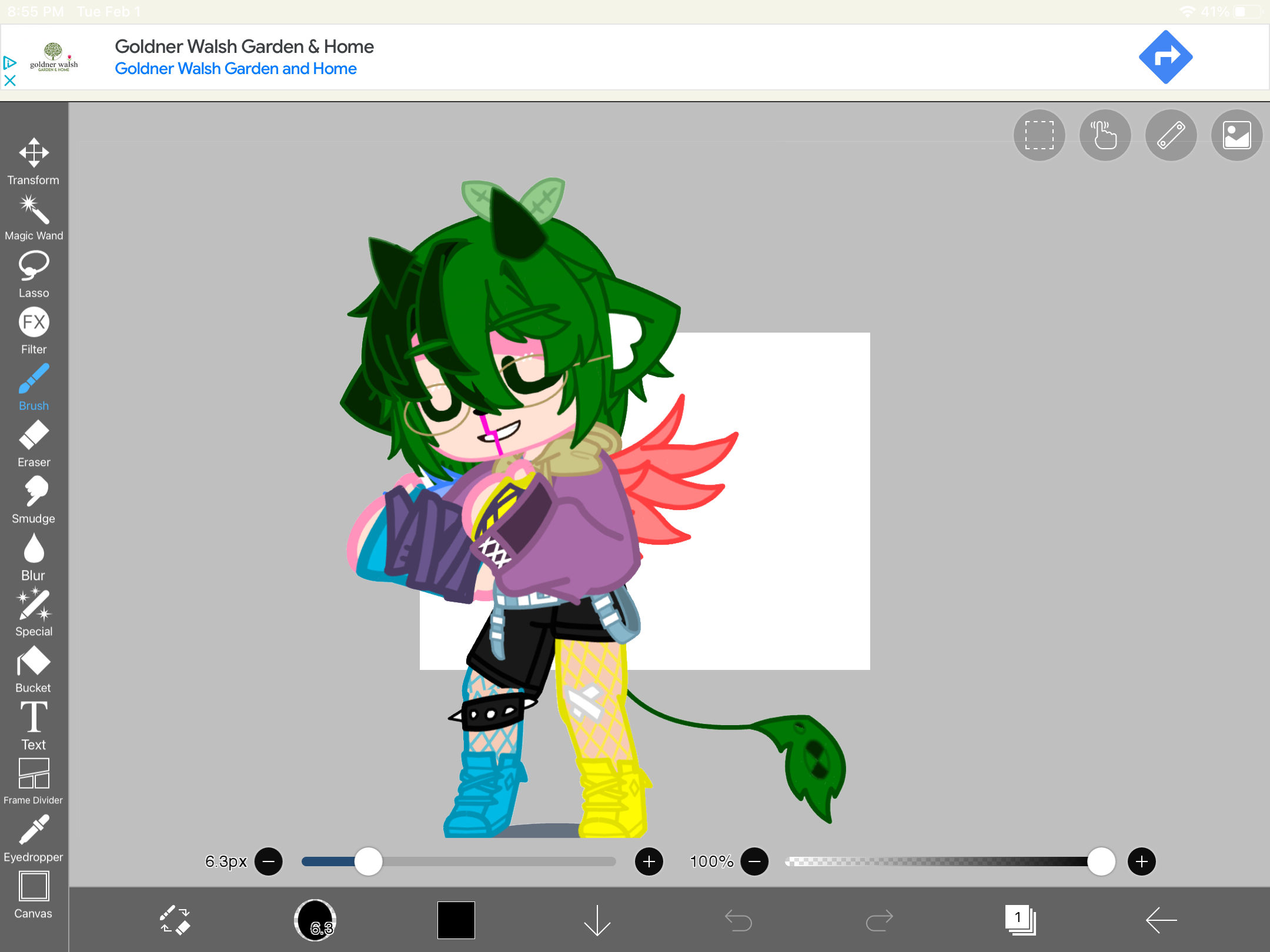 Imma just get in your face - ibisPaint