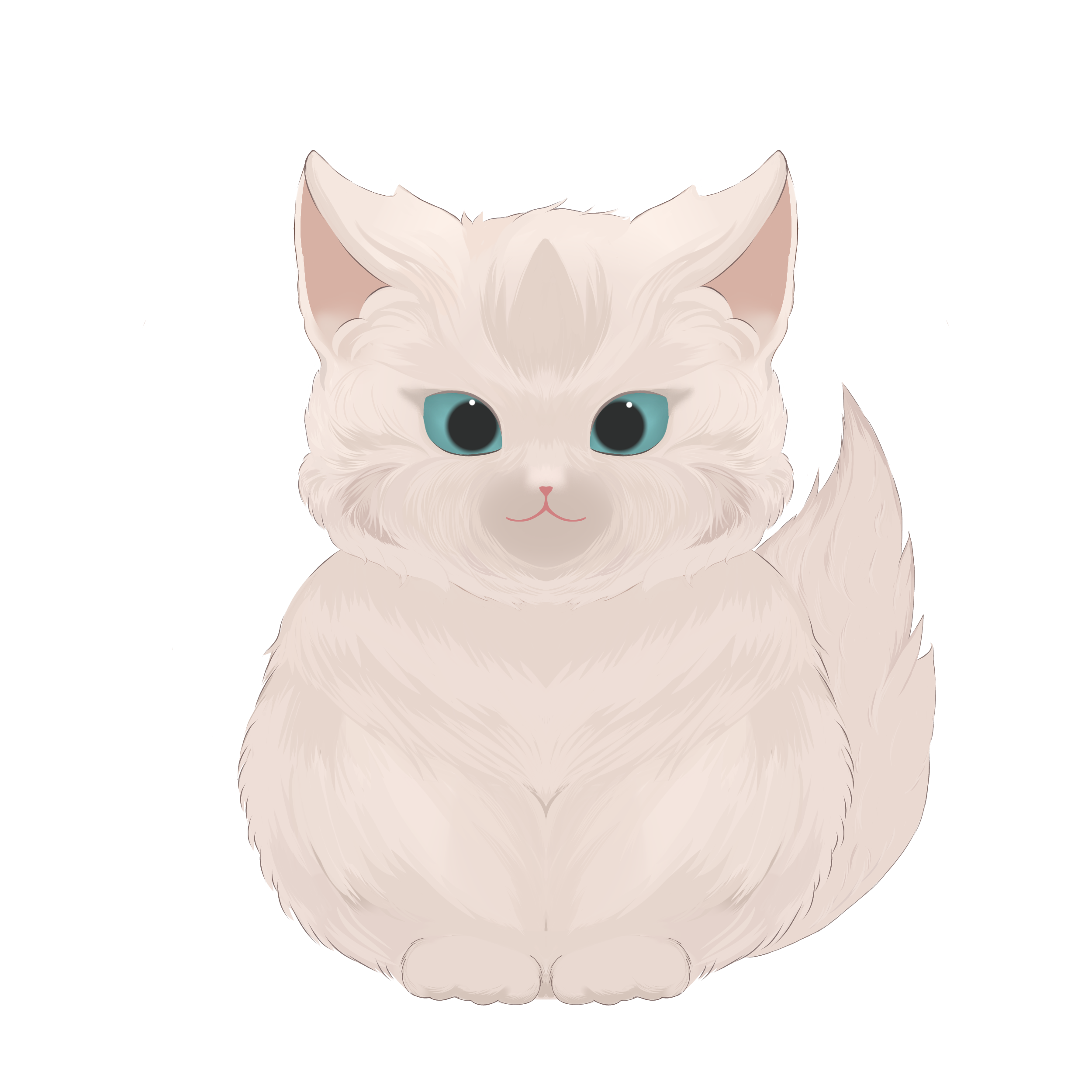 Cat Stuffed Toy - ibisPaint