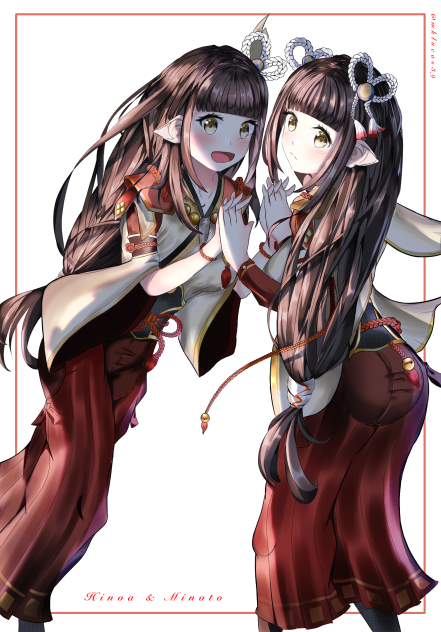 Hinoa & Minoto - ibisPaint