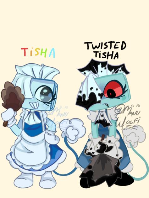 tisha-twisted tisha dandy's world - ibisPaint