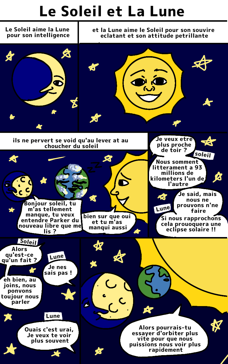 Le Soleil et La Lune - ibisPaint