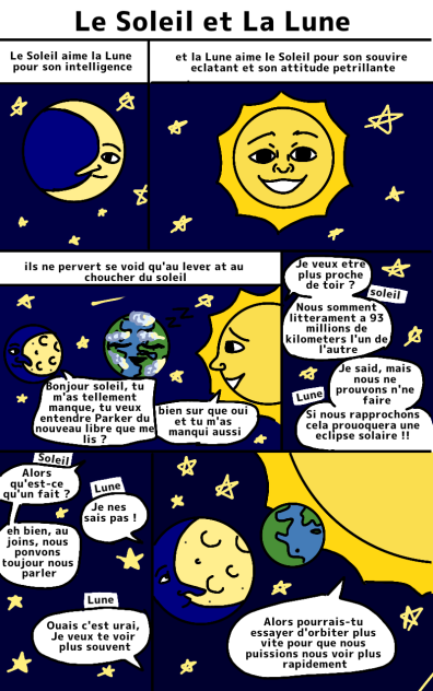 Le Soleil et La Lune - ibisPaint