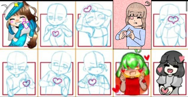 Heart Colab - ibisPaint