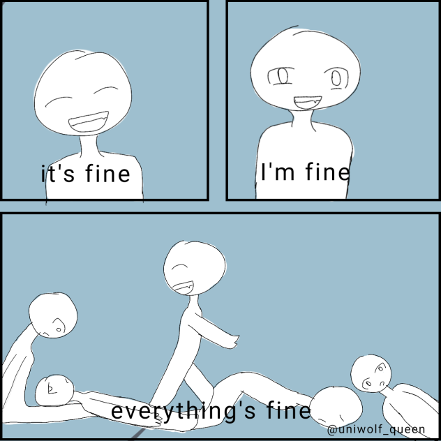 everything's fine - ibisPaint