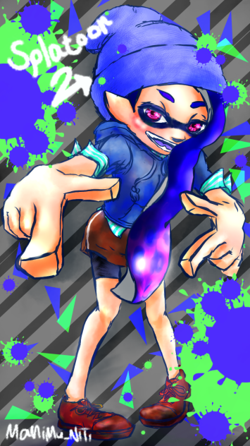 Splatoon2 check it - ibisPaint