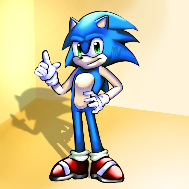 Sonic The Hedgehog - ibisPaint