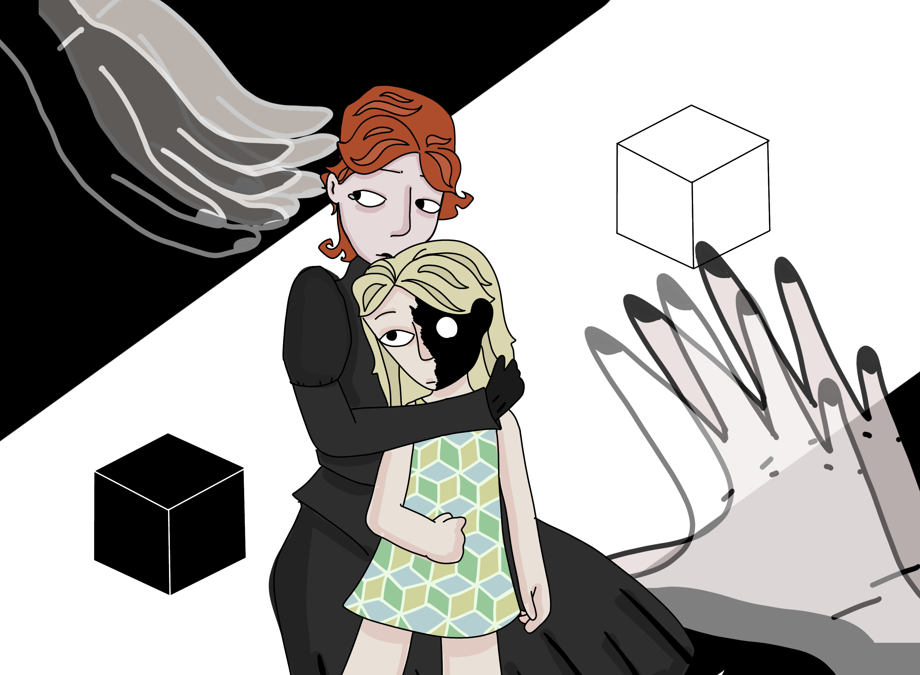 Laura and Rose - Rusty Lake - ibisPaint