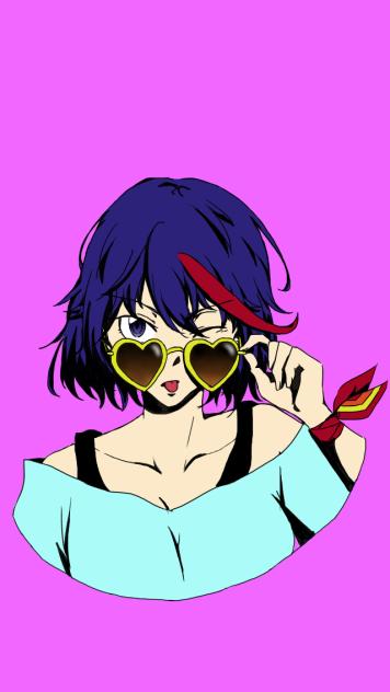 Punky Funky Ryuko - ibisPaint