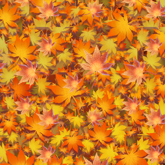 Fallen leaves - ibisPaint