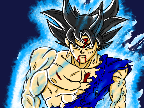 Goku's Last Stand - ibisPaint