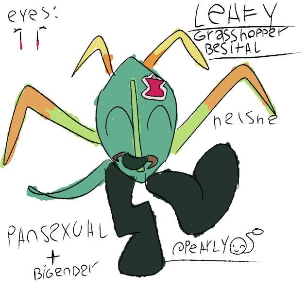 grasshopper leafy - ibisPaint