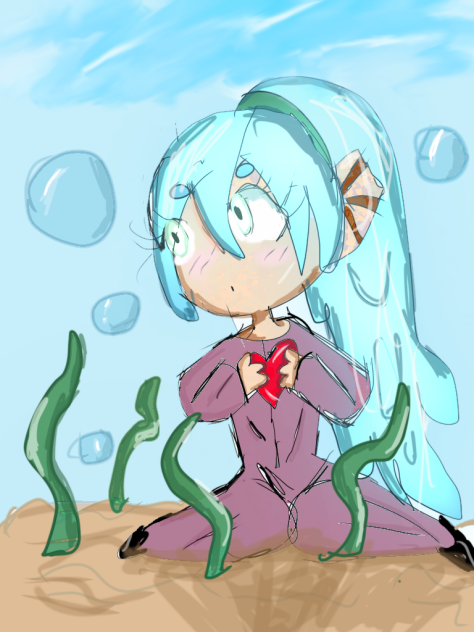 The ocean Lady - ibisPaint