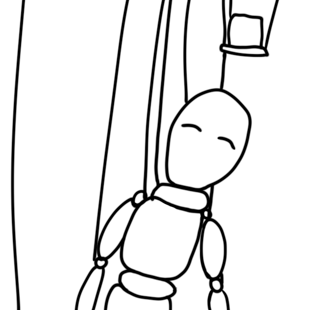 Always puppeteered with strings - ibisPaint