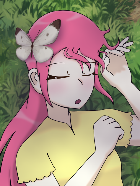 Sleep under the tree - ibisPaint