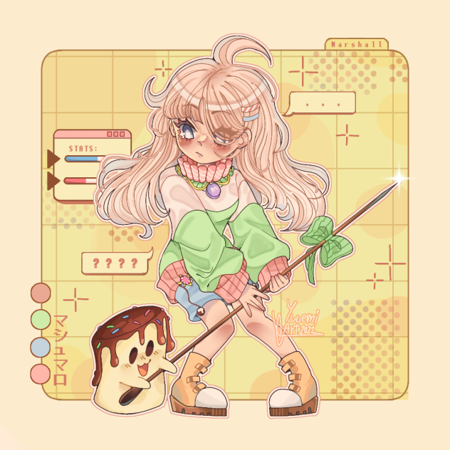 Marshmallow [Redraw] - ibisPaint