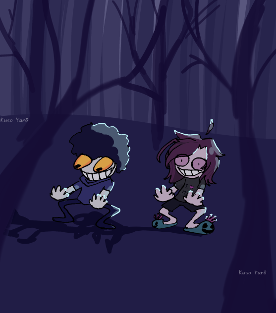 chill on forest - ibisPaint