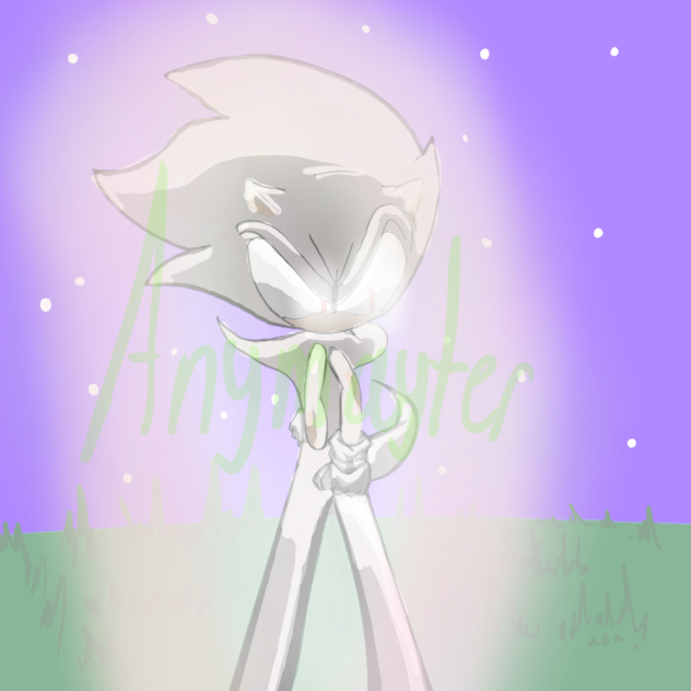 Hyper Sonic The Hedgehog - ibisPaint
