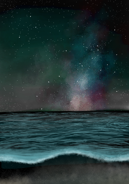 aesthetic sea - ibisPaint