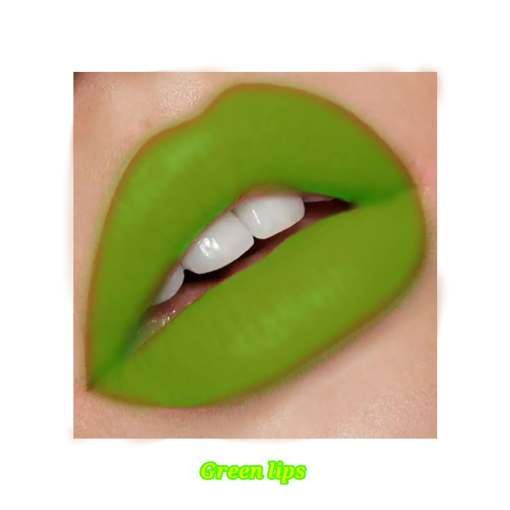 Green lips 🍏 - ibisPaint