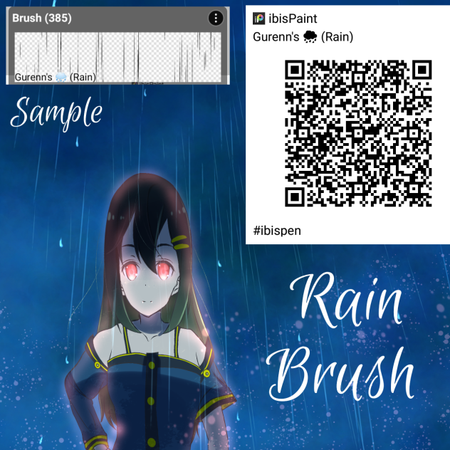 Gurenn's Rain Brush - ibisPaint