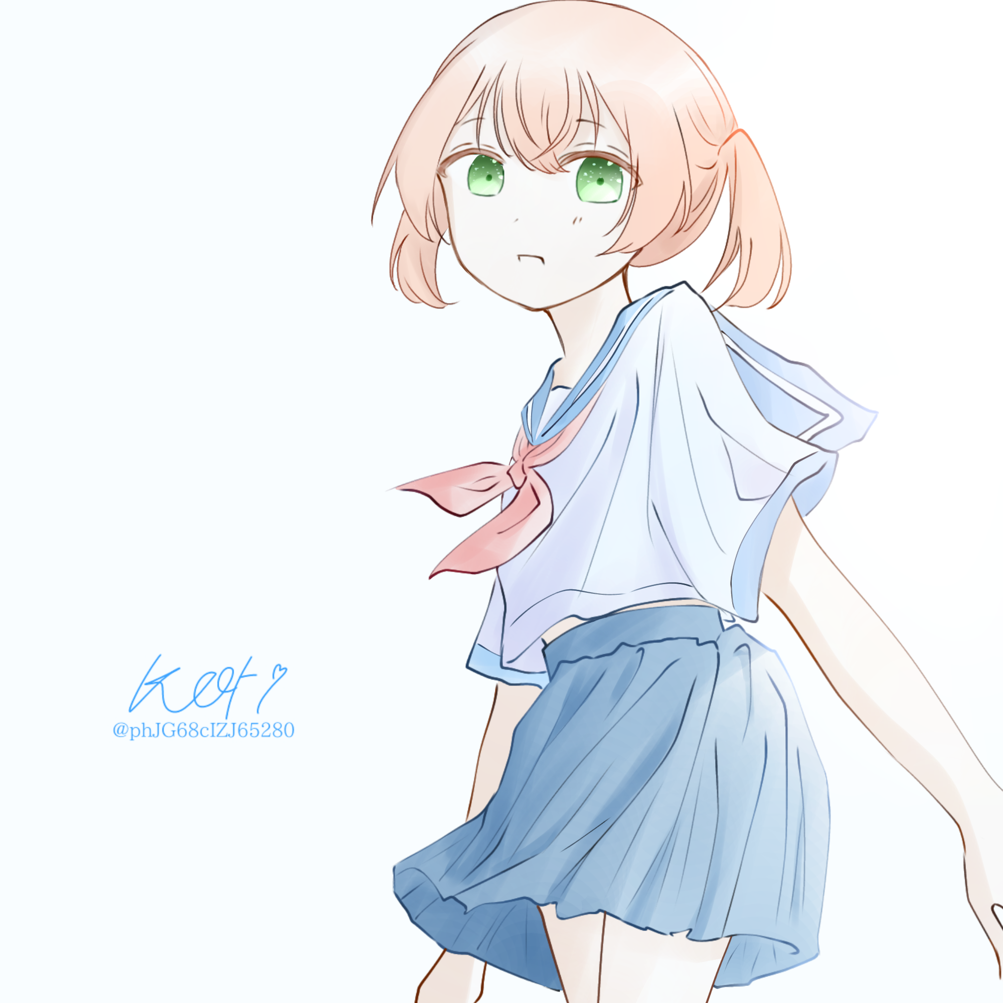 blue bright - ibisPaint