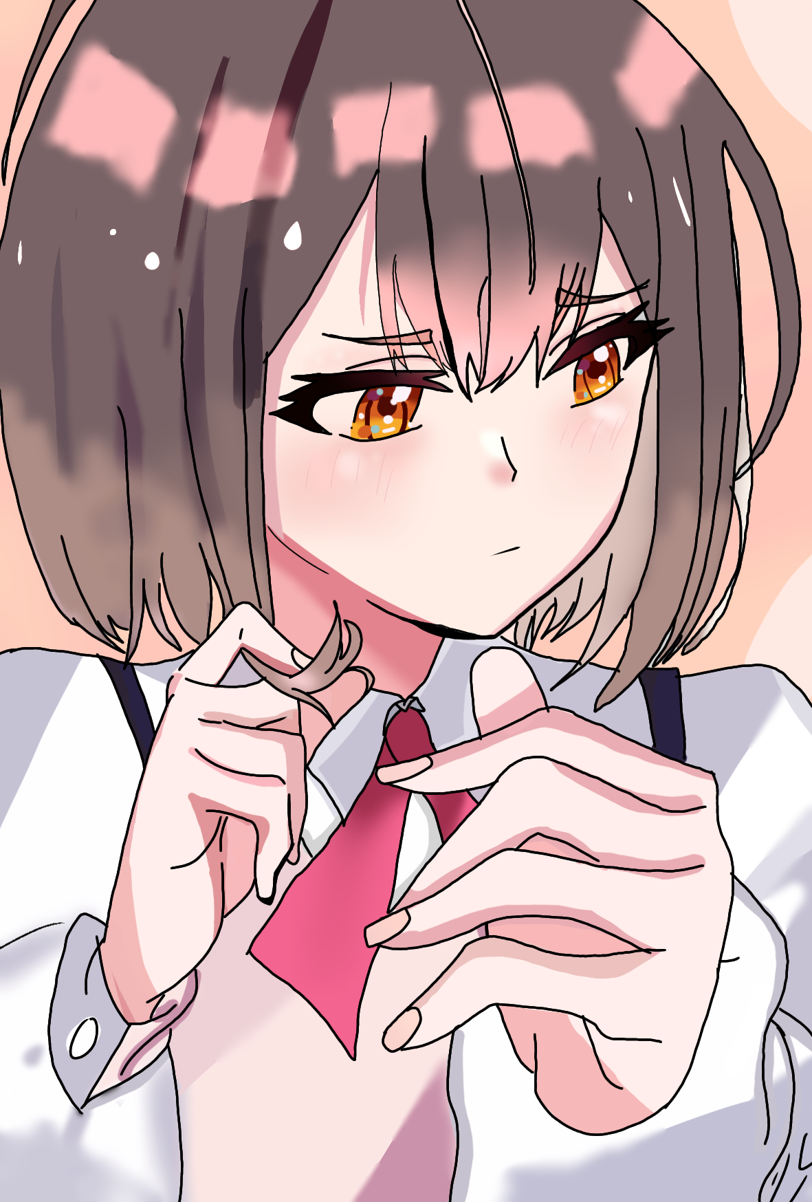 Shy girl - ibisPaint